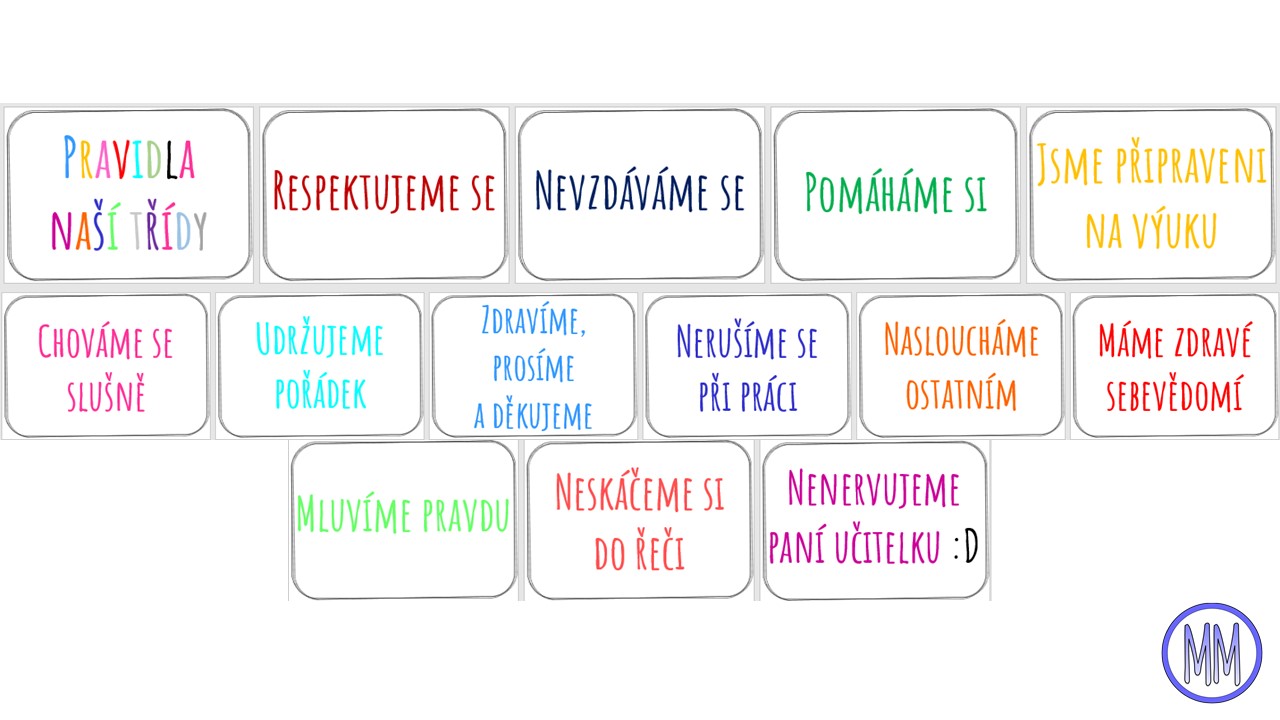Třídní pravidla - Nezařazené k předmětu | UčiteléUčitelům.cz Třídní pravidla - Nezařazené k předmětu | UčiteléUčitelům.cz